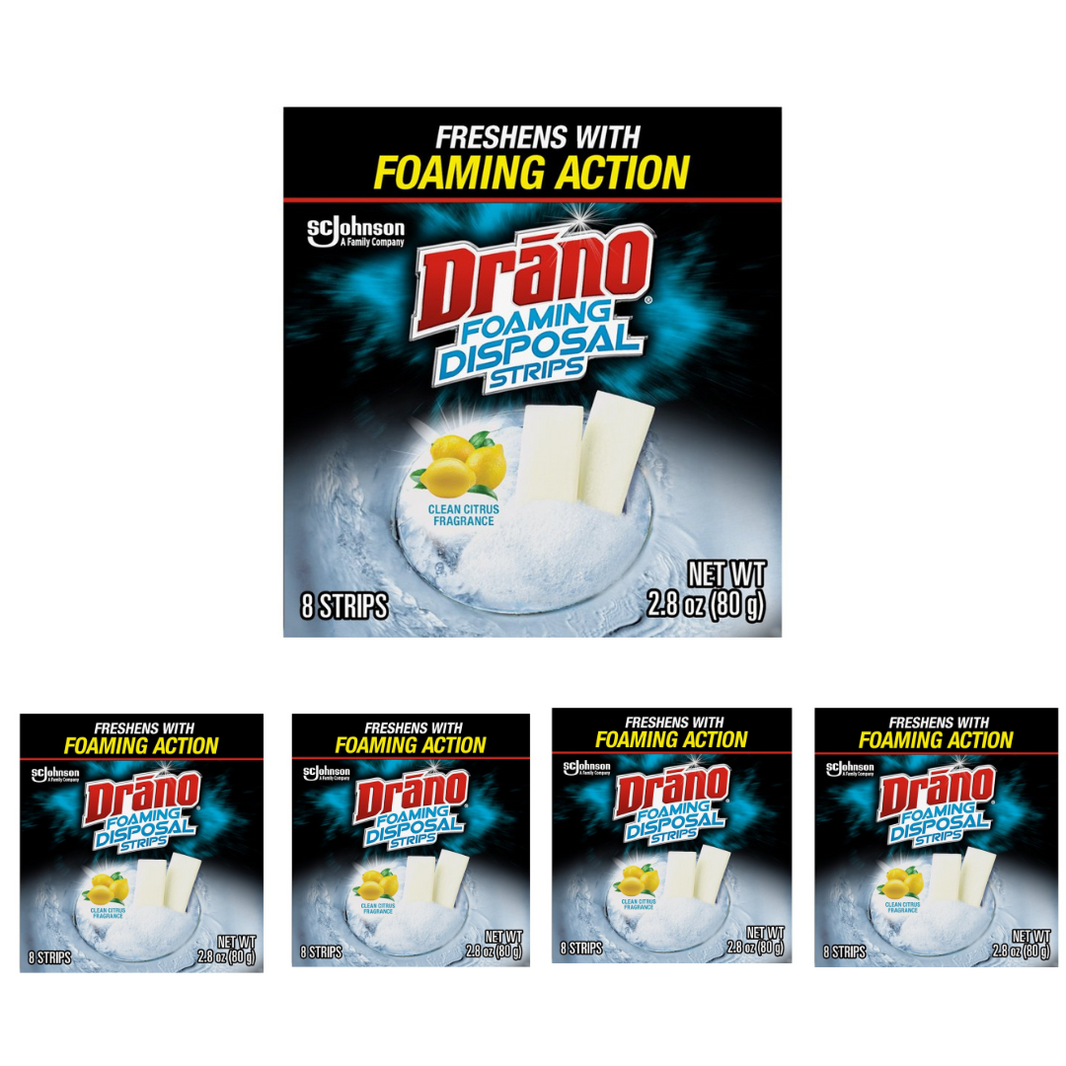 Drano Foaming Disposal Strips